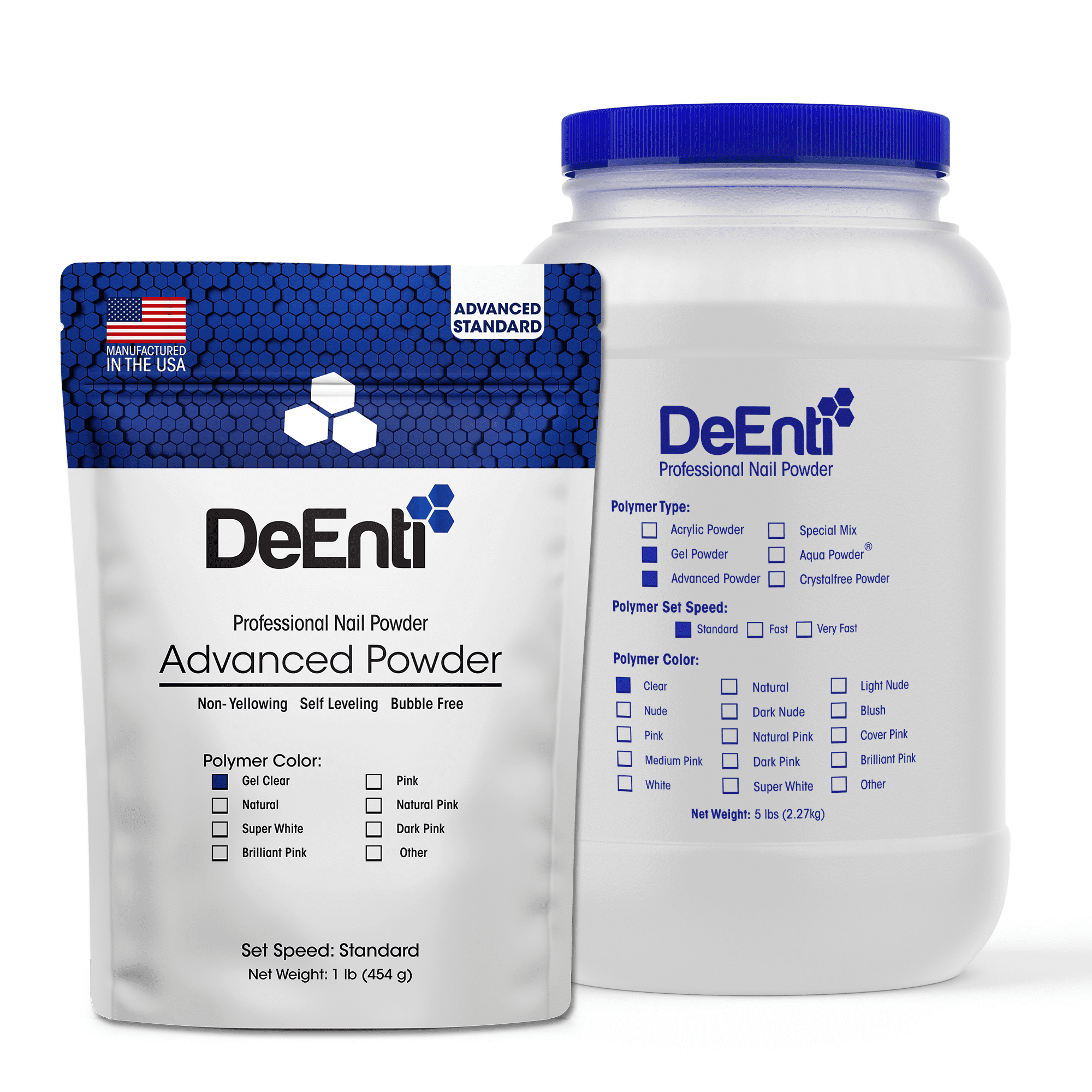 Clear Gel Powder – Advanced Strength for Nails