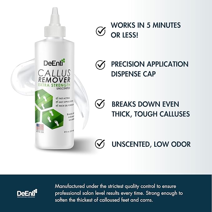 8 oz Unscented Callus & Citrus Cuticle Remover Bundle